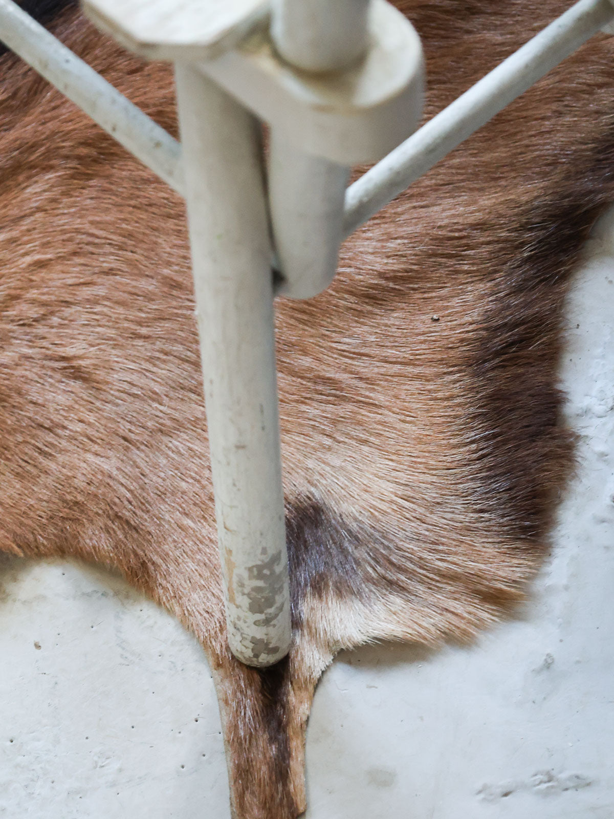 Claude, the white patinated slatted chair No. 944 – Debongout